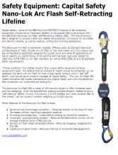 Safety Equipment: Capital Safety Nano-Lok Arc Flash Self-Retracting Lifeline - Contractor Supply ...
