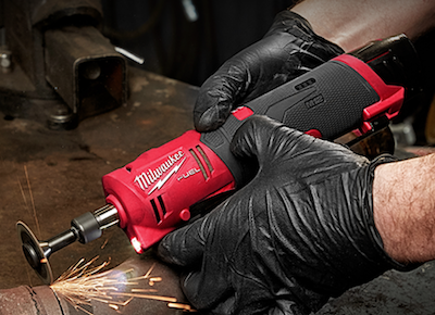 Milwaukee M12 2486-22 FUEL 1/4 Inch Straight Die Grinder Kit ...