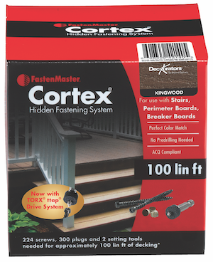 FastenMaster Cortex System for Deckorators Deck Boards - Contractor ...