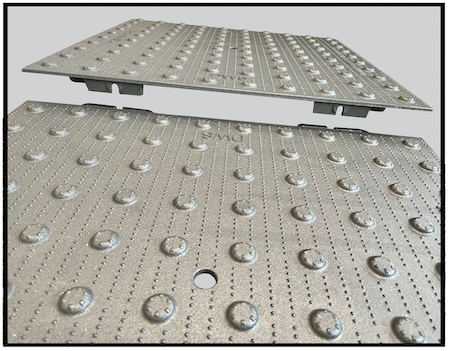 Detectable Warning Systems CastIron Premium Gray Warning Plate ...