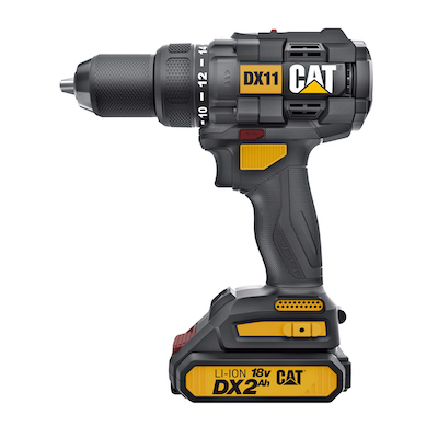 Cat DX11 18 Volt ½ Inch Drill-Driver - Contractor Supply Magazine
