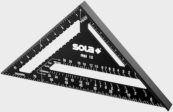 SOLA RSI 7 and RSI 12 Rafter Squares - Contractor Supply Magazine
