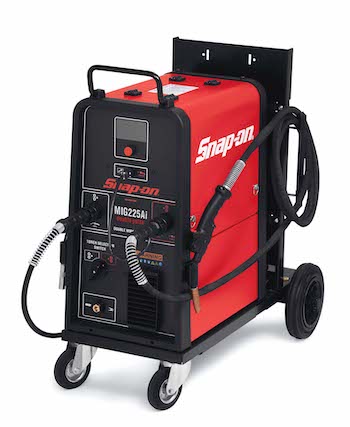 Snap-on MIG225Ai Twin Torch Synergic Double Pulse MIG Welder ...