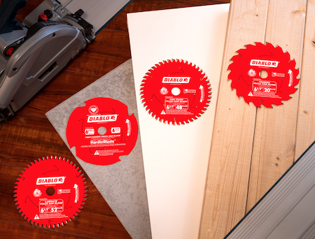 Diablo 6 1/2 Inch Track Saw Blades - Contractor Supply Magazine