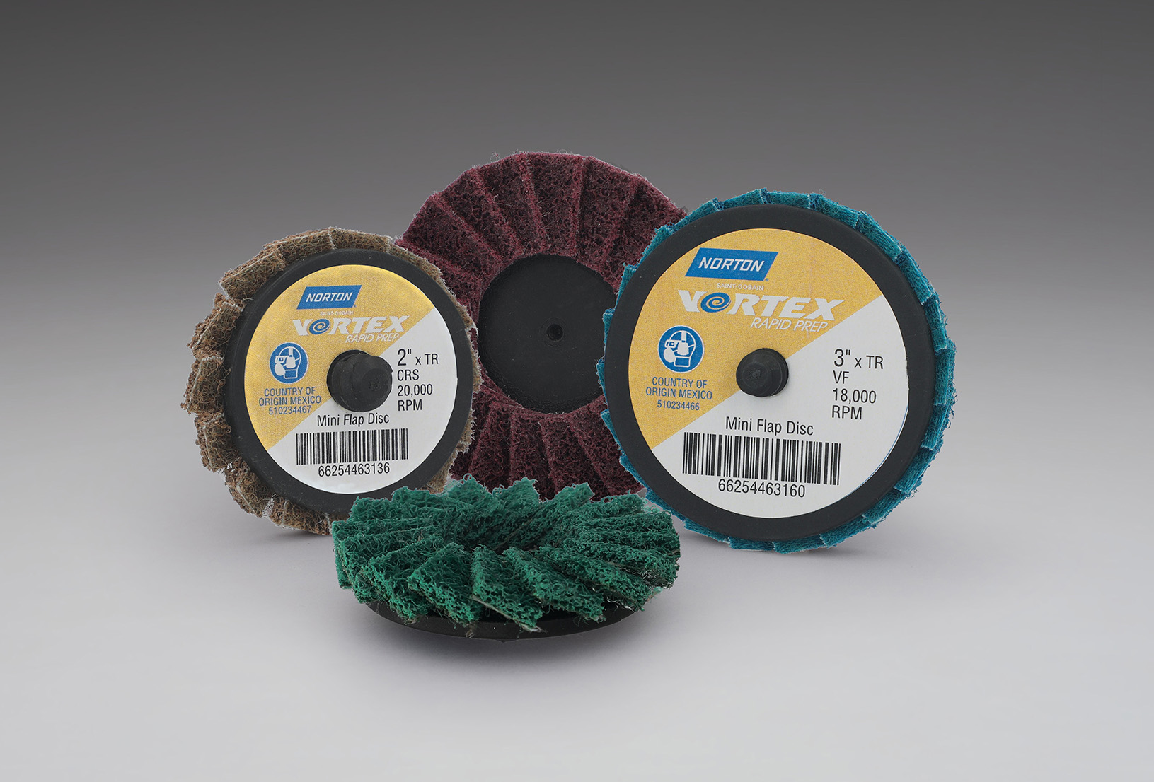 Norton Vortex Rapid Prep Non-Woven Flap Disc - Contractor Supply Magazine