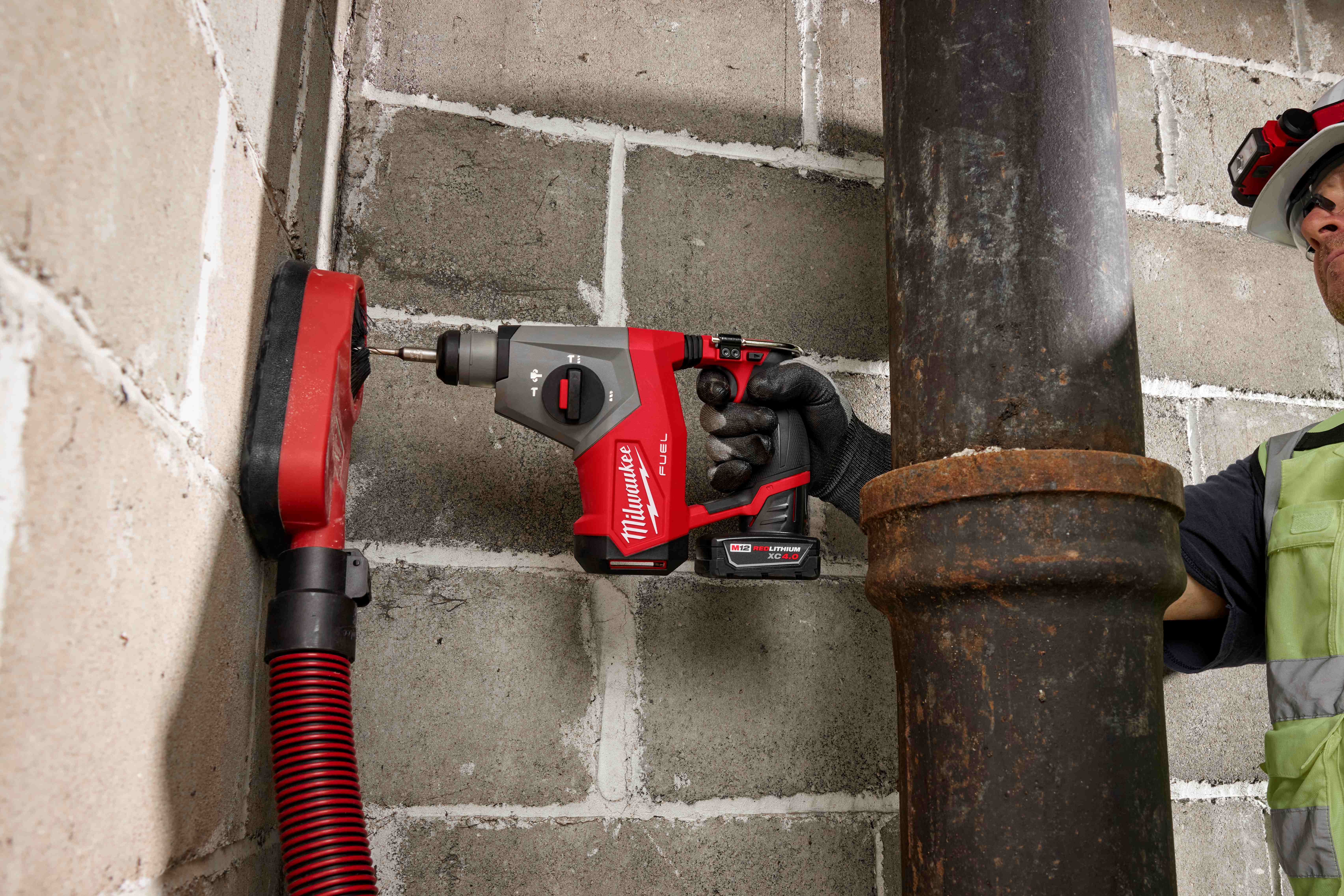 Milwaukee Tool M12 FUEL 5/8-inch SDS Plus Rotary Hammer - Contractor ...