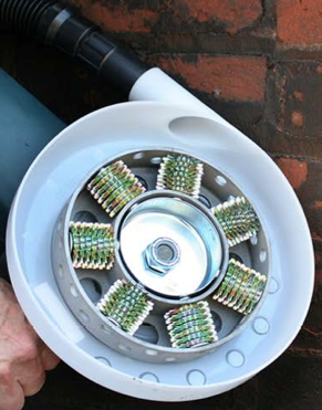 Swirl-Off Grinding Tool with Dust Muzzle Shroud - Contractor Supply ...