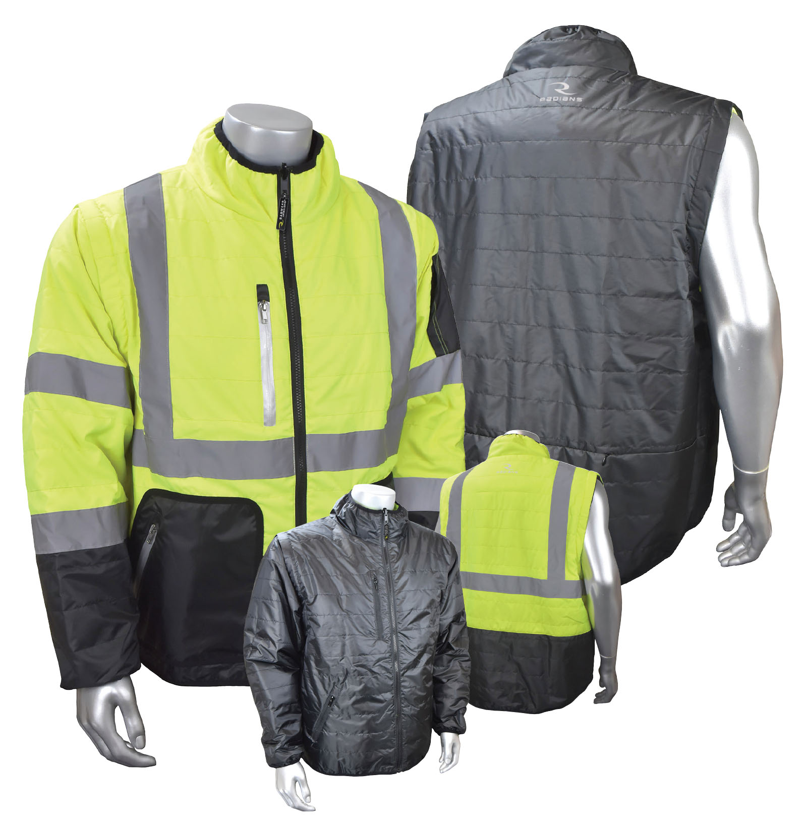Radians Quilted, Reversible, Cross-Seasonal Jacket - Contractor Supply ...