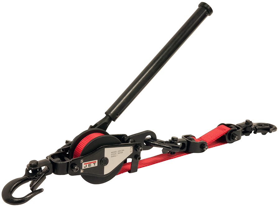 JET JWS Series Web Strap Hoists - Contractor Supply Magazine