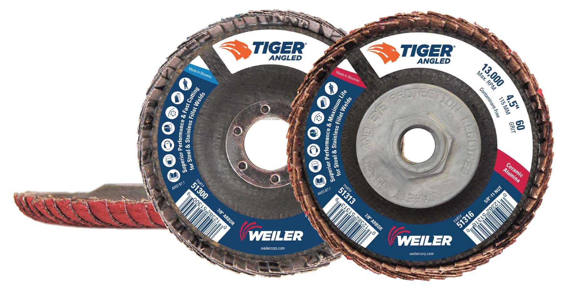 Weiler Tiger Angled Flap Discs - Contractor Supply Magazine