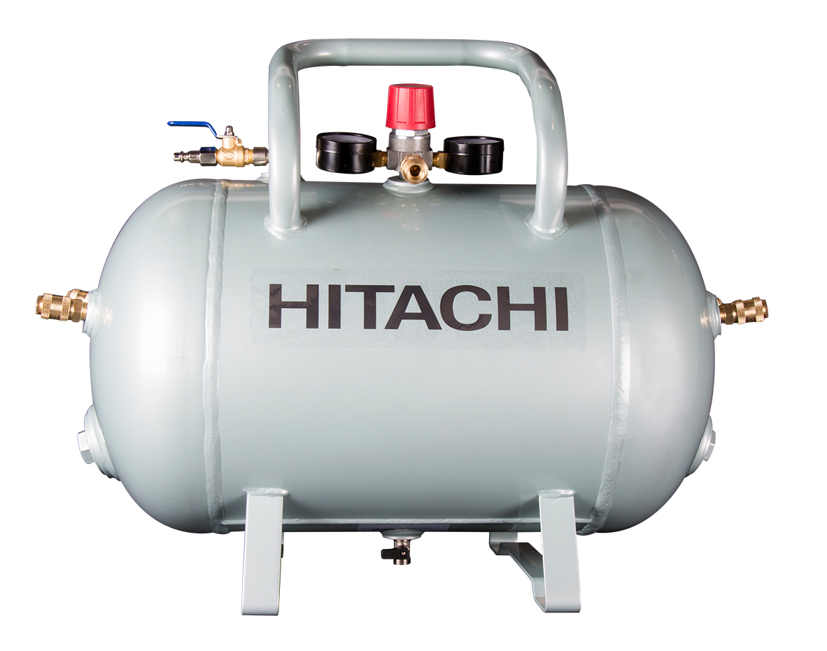 Hitachi UA3810AB 10-Gallon Reserve Air Tank - Contractor Supply Magazine