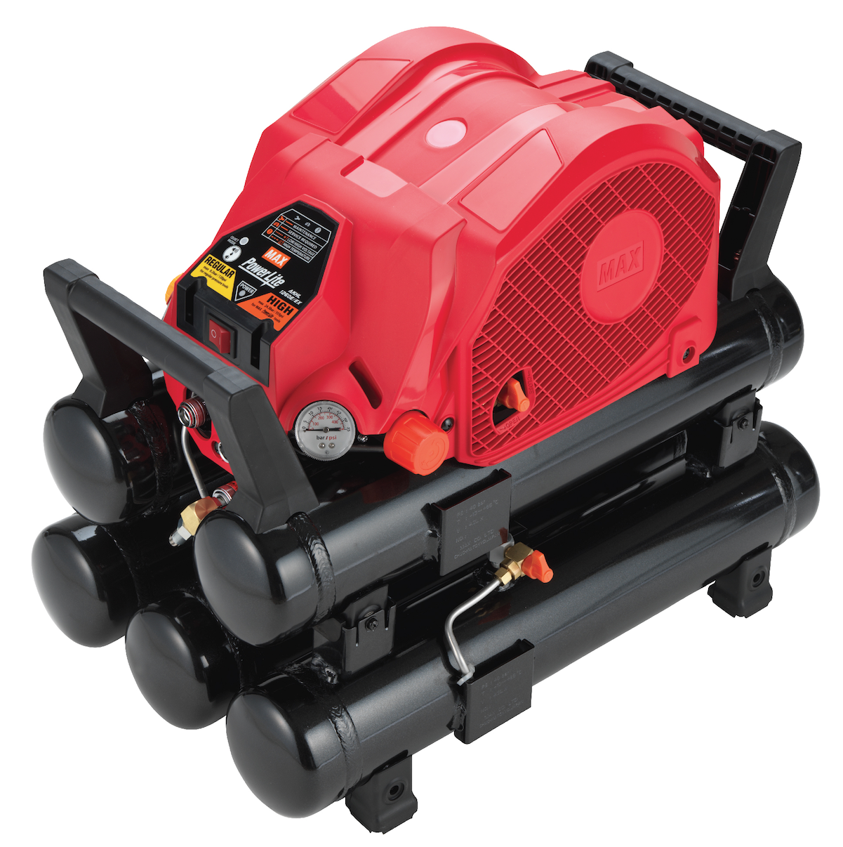MAX USA AKHL1260E and AKHL1260EX PowerLite 500 psi Compressors ...