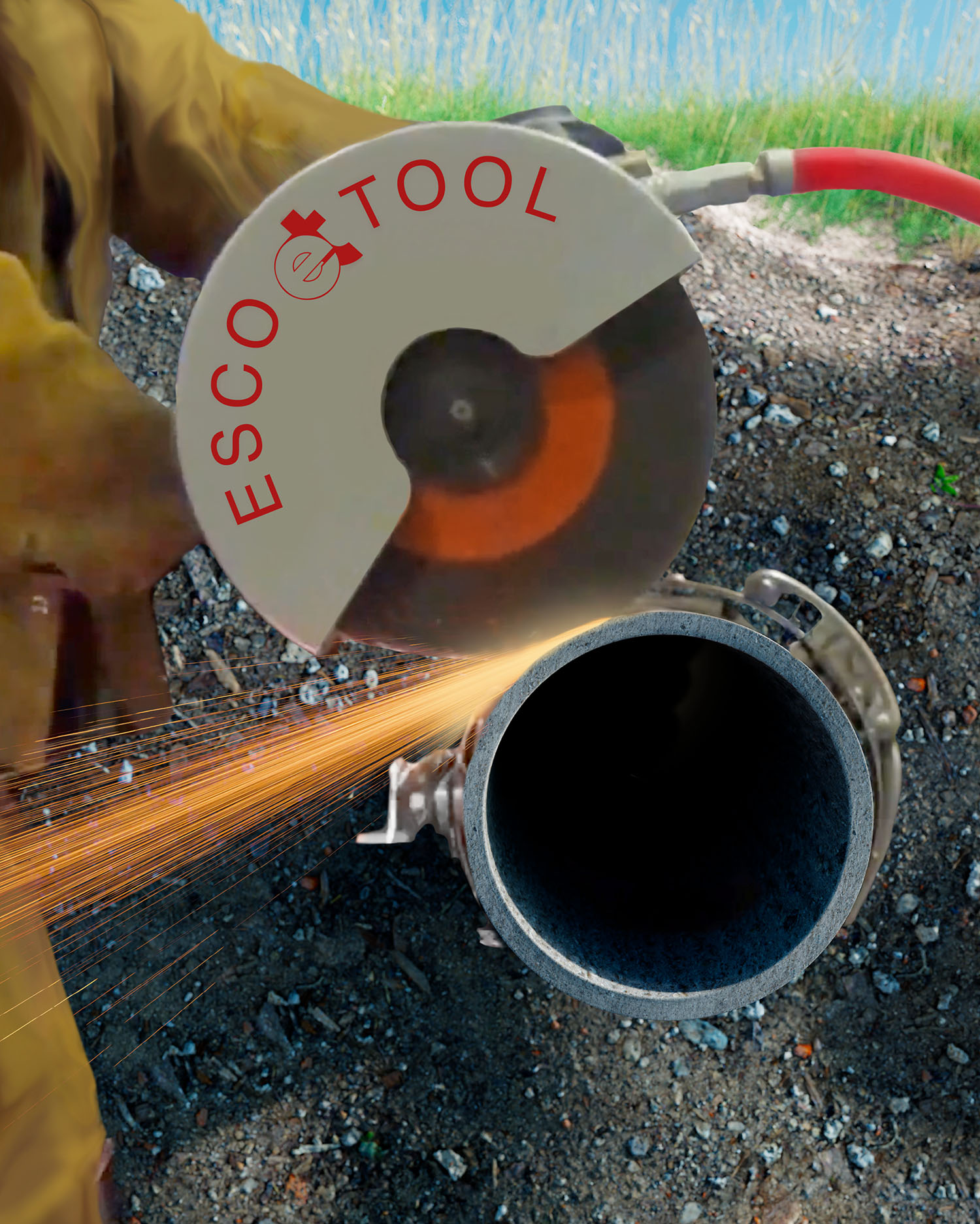 Esco MILLHOG APS-438 Air Powered Saw - Contractor Supply Magazine