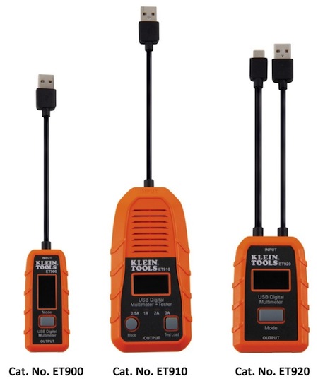Klein Tools USB Digital Meters and Tester Monitor - Contractor Supply ...