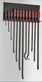 Mayhew Dominator Pry Bar Storage Racks - Contractor Supply Magazine