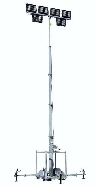 Larson Electronics 3000-Watt 5-Stage LED Skid Mount Light Plant ...