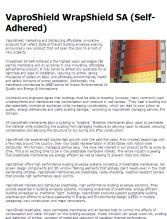 VaproShield WrapShield SA (Self-Adhered) - Contractor Supply Magazine