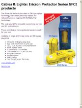 Cables & Lights: Ericson Protector Series GFCI products - Contractor ...