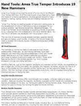 Hand Tools: Ames True Temper Introduces 19 New Hammers - Contractor ...