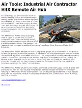 Air Tools: Industrial Air Contractor H4X Remote Air Hub - Contractor ...