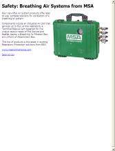 Safety: Breathing Air Systems from MSA - Contractor Supply Magazine