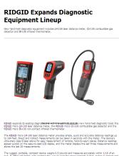 RIDGID Expands Diagnostic Equipment Lineup - Contractor Supply Magazine