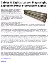 Cables & Lights: Larson Magnalight Explosion Proof Fluorescent Lights ...