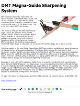 DMT Magna-Guide Sharpening System - Contractor Supply Magazine