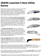 IRWIN Launches 5 New Utility Knives - Contractor Supply Magazine