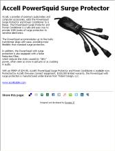Accell PowerSquid Surge Protector - Contractor Supply Magazine