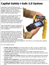 Capital Safety i-Safe 3.0 System - Contractor Supply Magazine
