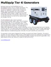 Multiquip Tier 4i Generators - Contractor Supply Magazine
