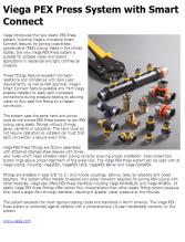 Viega PEX Press System with Smart Connect - Contractor Supply Magazine