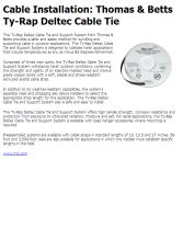 Cable Installation: Thomas & Betts Ty-Rap Deltec Cable Tie - Contractor ...