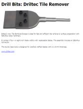 Drill Bits: Driltec Tile Remover - Contractor Supply Magazine