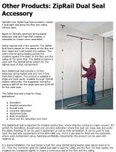 Other Products: ZipRail Dual Seal Accessory - Contractor Supply Magazine