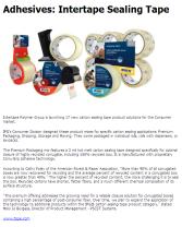 Adhesives: Intertape Sealing Tape - Contractor Supply Magazine