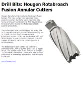 Drill Bits: Hougen Rotabroach Fusion Annular Cutters - Contractor ...