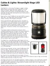 Cables & Lights: Streamlight Siege LED Lantern - Contractor Supply Magazine