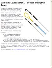 Cables & Lights: IDEAL Tuff-Rod Push/Pull Poles - Contractor Supply ...