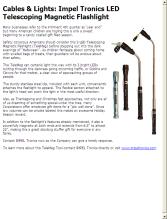 Cables & Lights: Impel Tronics LED Telescoping Magnetic Flashlight ...