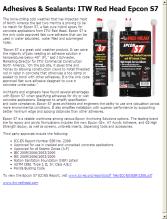 Adhesives & Sealants: ITW Red Head Epcon S7 - Contractor Supply Magazine
