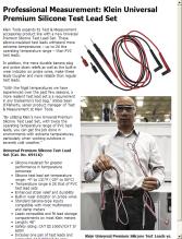 Professional Measurement: Klein Universal Premium Silicone Test Lead ...