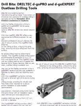 Drill Bits: DRILTEC d-goPRO and d-goEXPERT Dustless Drilling Tools ...