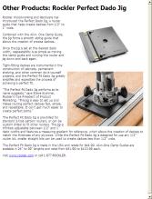 Other Products: Rockler Perfect Dado Jig - Contractor Supply Magazine