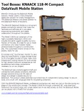 Tool Boxes: KNAACK 118-M Compact DataVault Mobile Station - Contractor ...