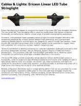 Cables & Lights: Ericson Linear LED Tube Stringlight - Contractor ...