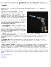 Hand Tools: BernzOmatic QUICKFIRE Torch and Quick Connect Gas Cylinders ...