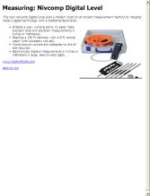Measuring: Nivcomp Digital Level - Contractor Supply Magazine