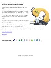 Wheeler-Rex Mantis Band Saw - Contractor Supply Magazine